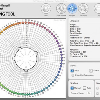 X-rite Color Vision Test