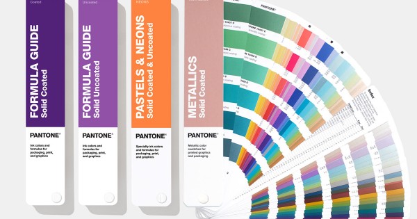 Pantone Solid Five-Fan Guides Set | Pantone Guide